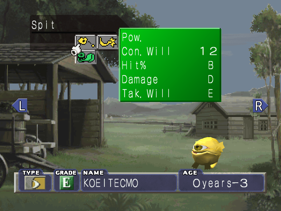 Monster Data | Monster Rancher Web Manual